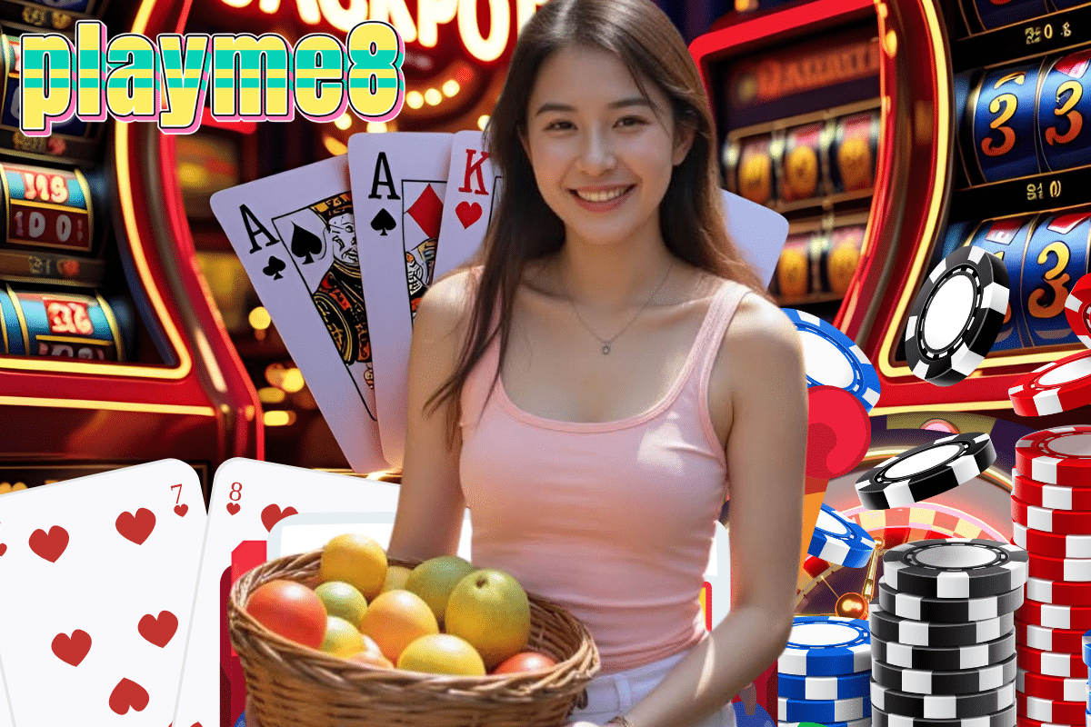 playme8 เดิมพันสล็อตสนุกทุกเกมเพียงแค่ login ก็ปั่นได้เลย